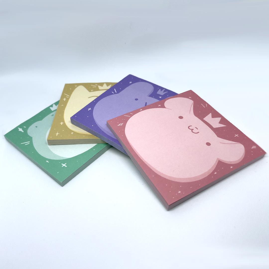 Crowded Animal Sticky Notes – Dice and Deer